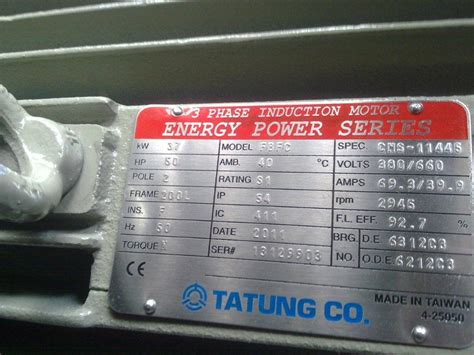 Image result for Motor Nameplate Delta Connection