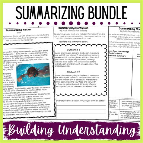 Image result for Summarizing First Grade