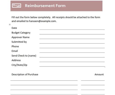 Image result for Expense Claim Form
