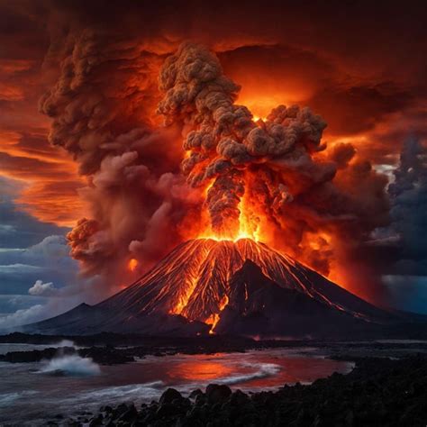 Image result for Red Volcano