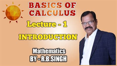 Image result for Calculus Introduction YouTube