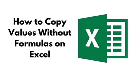 Image result for How to Copy and Paste Formulas without Values in Excel
