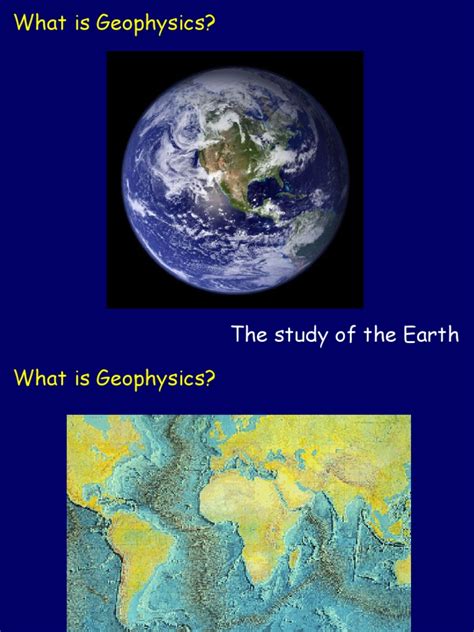 Image result for Basic Term in Geophysics