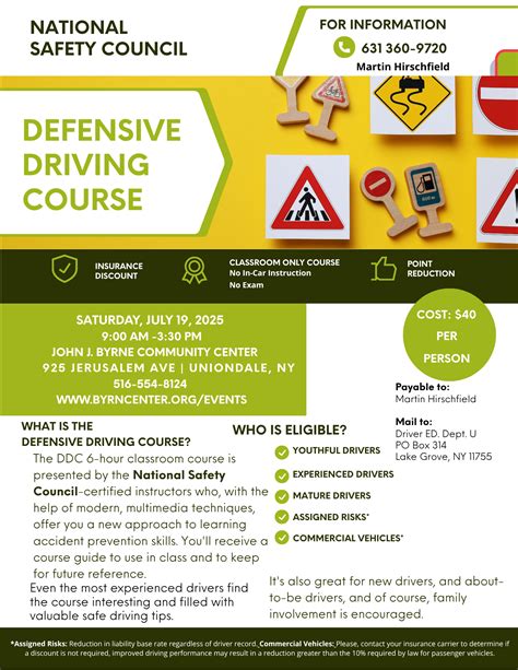 Image result for Defensive Driving Training Flyer