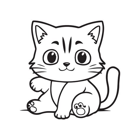 Image result for Cat Drawing Coloring