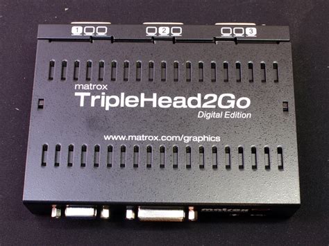 Image result for Matrox TripleHead2Go Windows 1.0