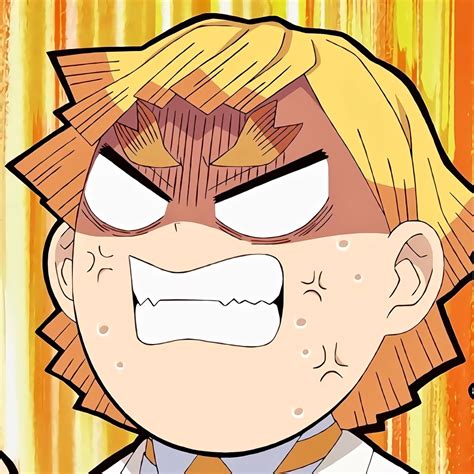 Image result for Zenitsu Angry
