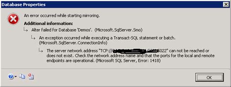 Image result for SQL Error 1418