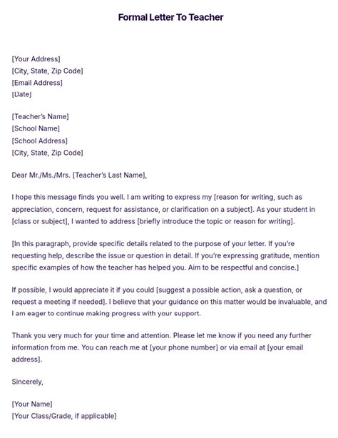 Image result for Formal Letter-Writing Examples