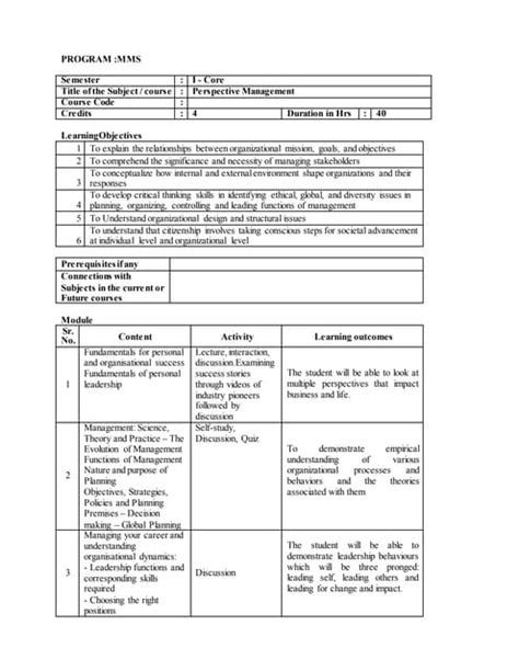 Image result for Program Outcomes Template