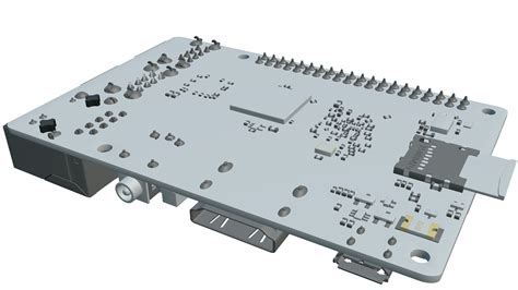 Image result for Raspberry Pi 3D Model Rotatable