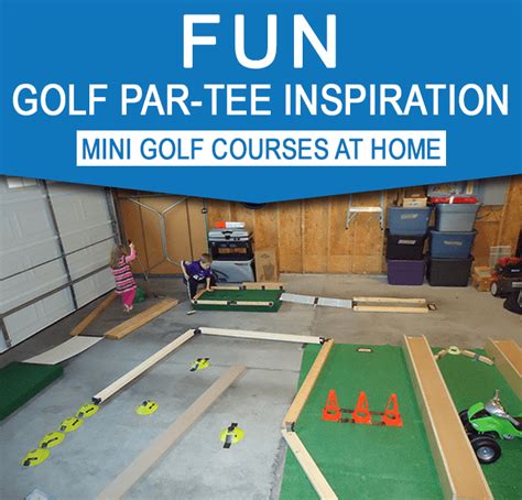 Image result for DIY Mini Golf Course