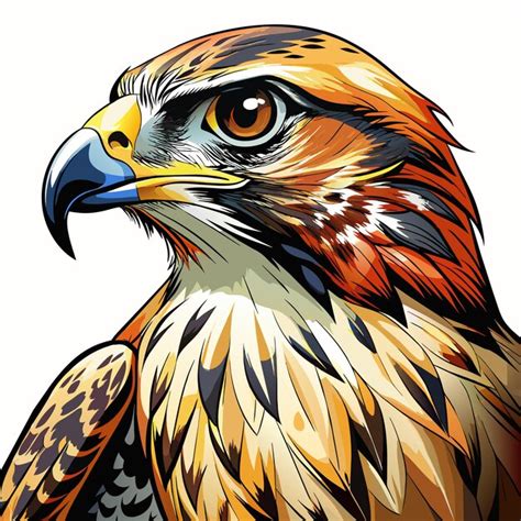 Image result for Hawk Beak Drawing