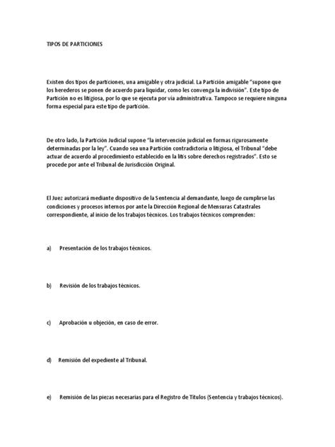 Image result for Particiones Notariales