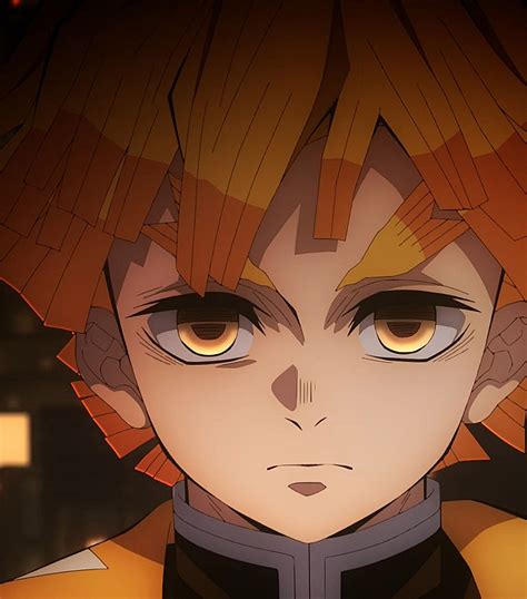 Image result for Zenitsu Serious Face Angry