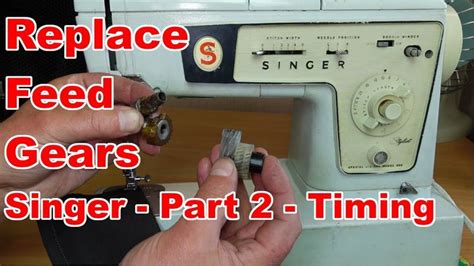 Image result for Singer Sewing Machines Problem Solving Timing Gear