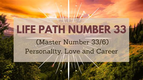 Image result for Life Path Number 33