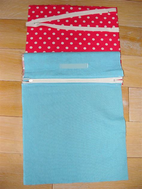 Image result for Double Zipper Pouch Tutorial