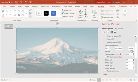 How to Make a Picture Transparent in PowerPoint | Course Method