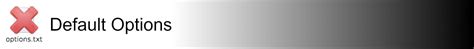Image result for Default Options Mod Minecraft