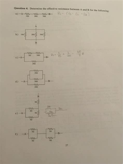 Image result for Effective Resistance Problems