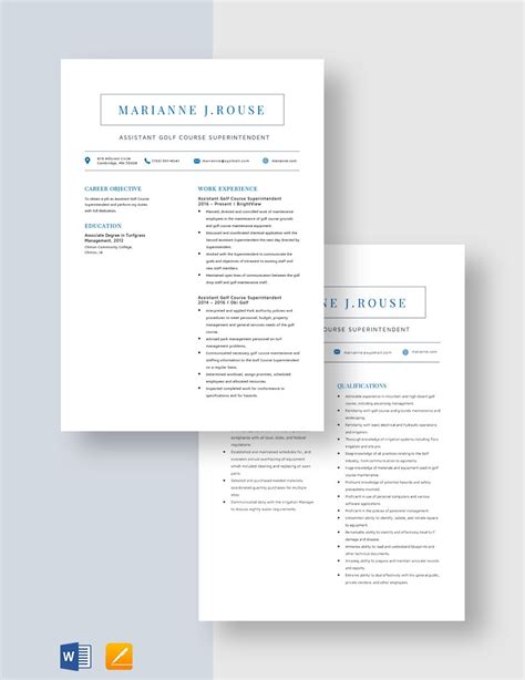 Image result for Golf Course Set Up Sheet for Superintindent Example