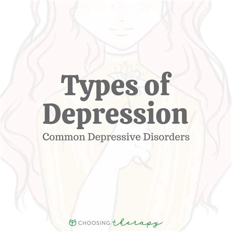Image result for Types of Depression Disorders