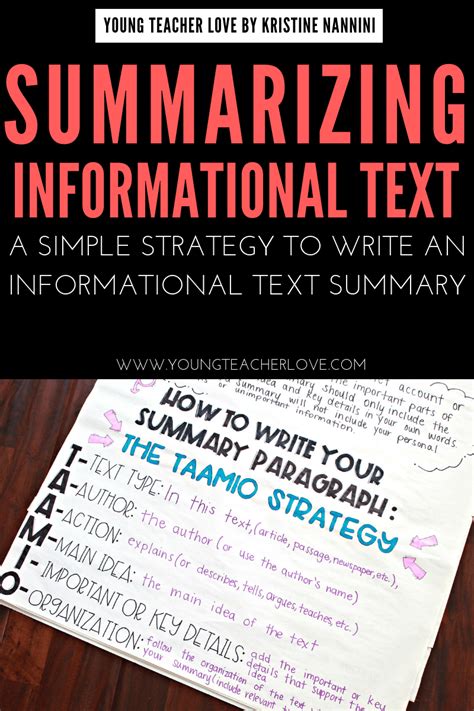 Image result for Summarizing Informational Text