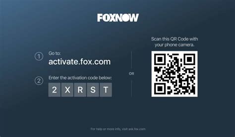 Image result for Fox News Activation Code Entry