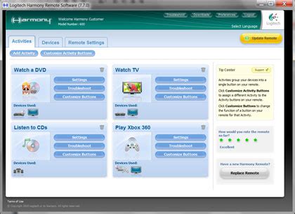Image result for Logitech Remote Software