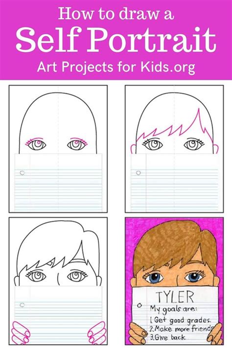 Image result for Self Portrait Tutorial Boy