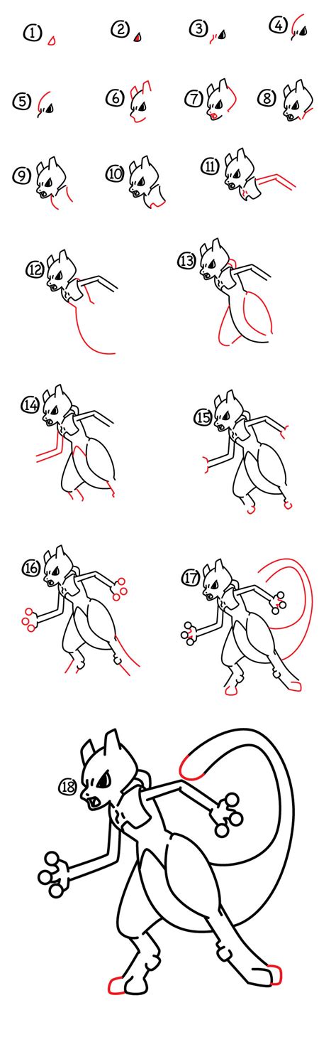 Image result for Draw Mewtwo Easy