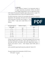 Image result for Bod Test Procedure