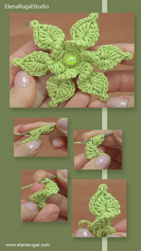 Image result for 3D Crochet Flower Patterns