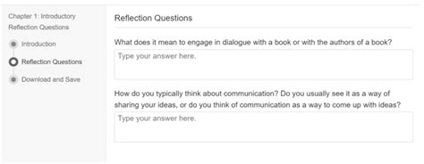 Image result for Example of Reflection Every Chapter