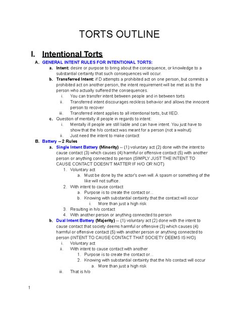 Image result for Torts Example