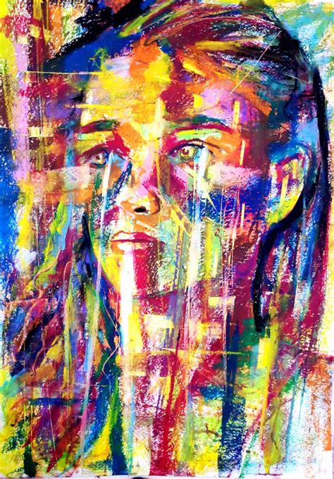 Image result for Portrait Tutorial in Oil Pastels