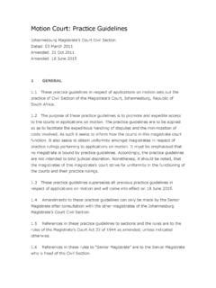 Image result for Motion Guidelines Example