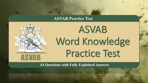 Image result for ASVAB Word Knowledge Practice Test