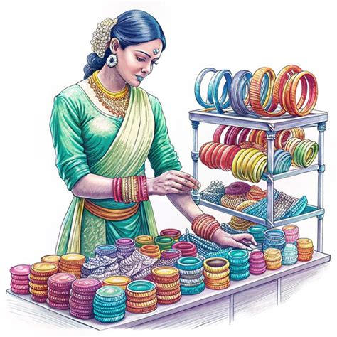 Image result for Bangle Making Workers Drawing