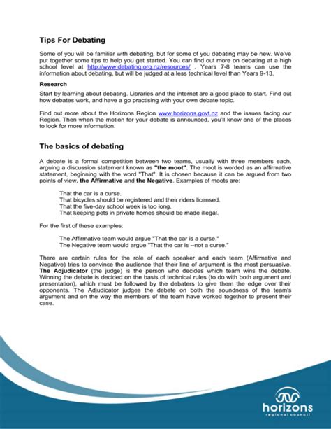 Image result for Debating Tips