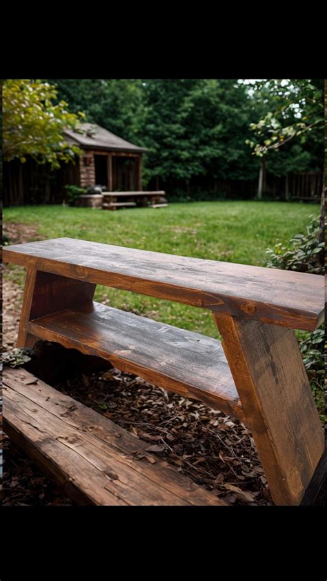 Image result for Rustic Garden Bench