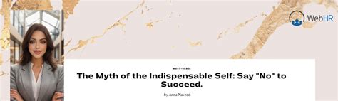 Image result for Indispensable Is a Myth