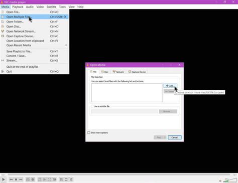 Image result for VLC Open Folder