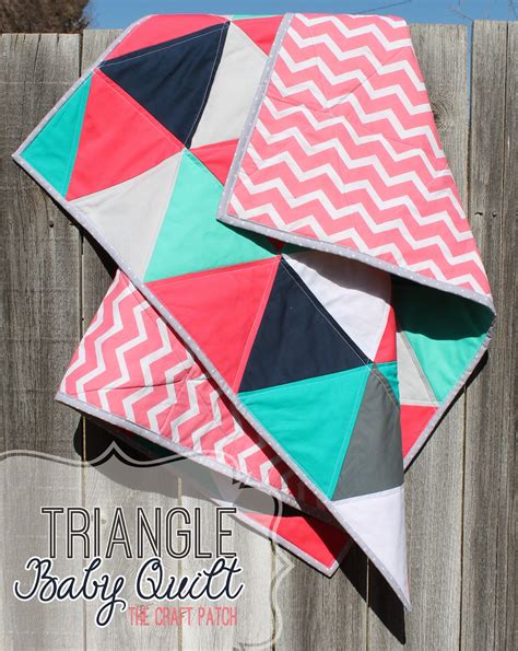 Image result for Triangle Baby Quilt Pattern