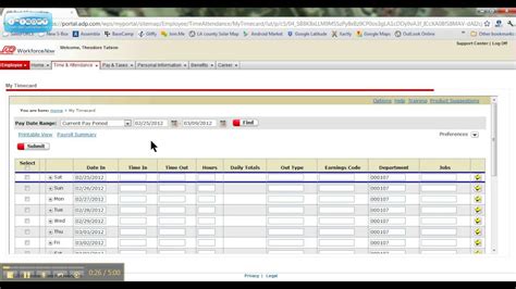 Image result for ADP Clock Out