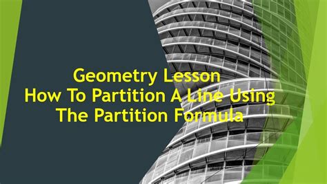 Image result for How to Partition a Line Segment Steps