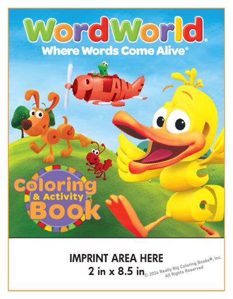 Image result for WordWorld Coloring Book