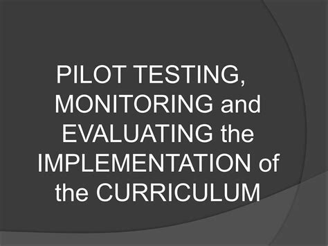 Image result for Pilot Testing Method for Curriculum