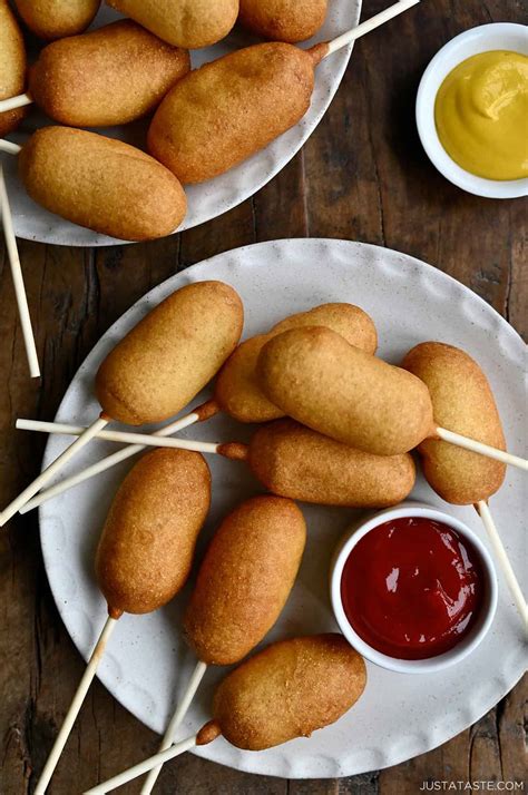 Image result for Homemade Mini Corn Dogs
